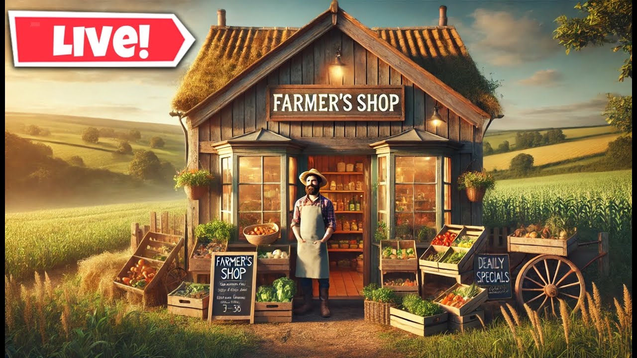 [🔴LIVE] Farmer's Shop Simulator Gameplay - YouTube