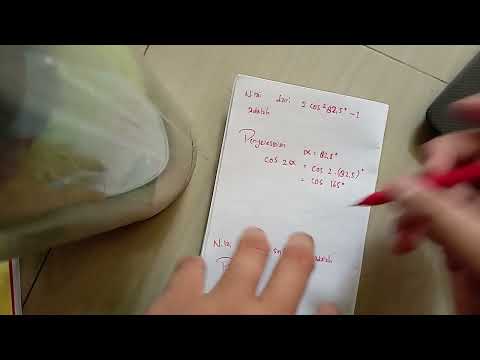 contoh soal sudut rangkap part 2 - YouTube