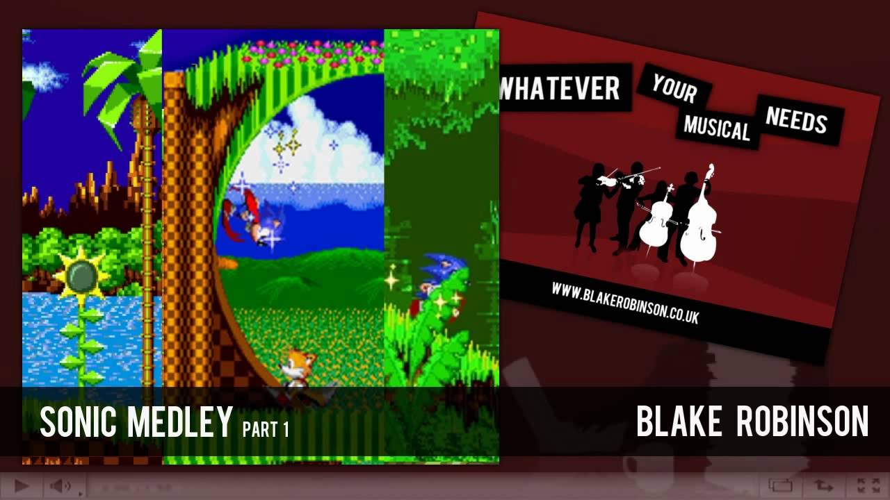 Sonic Orchestra Medley - Part 1 - YouTube