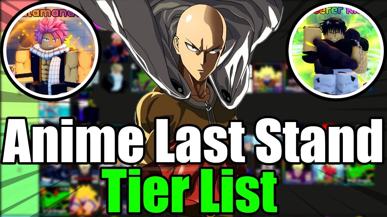 All Units Tier List In Anime Last Stand Update 7! - YouTube