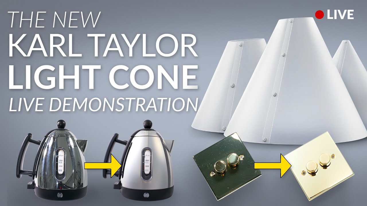 Live Product Photography with the Light Cone + Q&A - YouTube