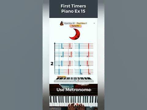 First Timers Piano Book Ex 15 - YouTube