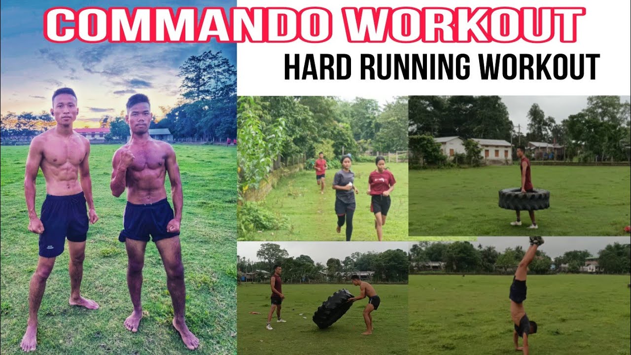Commando workout Assam police candidate 2023/ Assam police/100M race ...