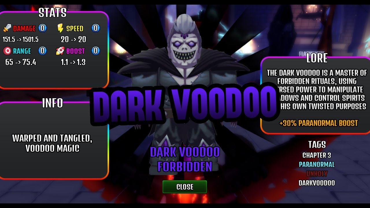 DARK VOODOO SHOWCASE IN THE HOUSE TD! - YouTube