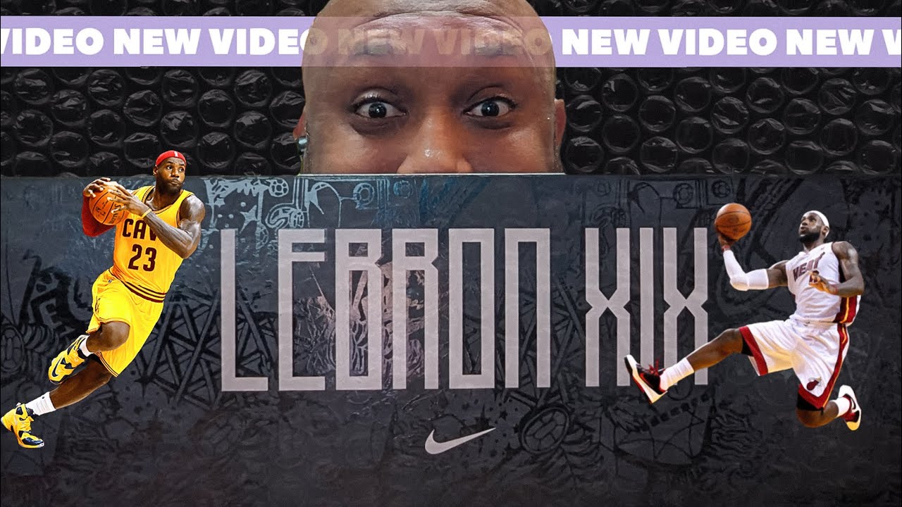 Unboxing and first impressions of the Labron 19 Low tops - YouTube