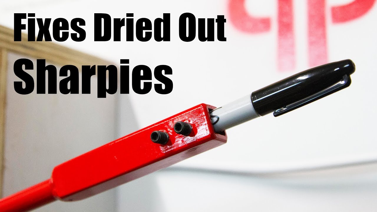 Sharpie Rejuvenation Machine - YouTube