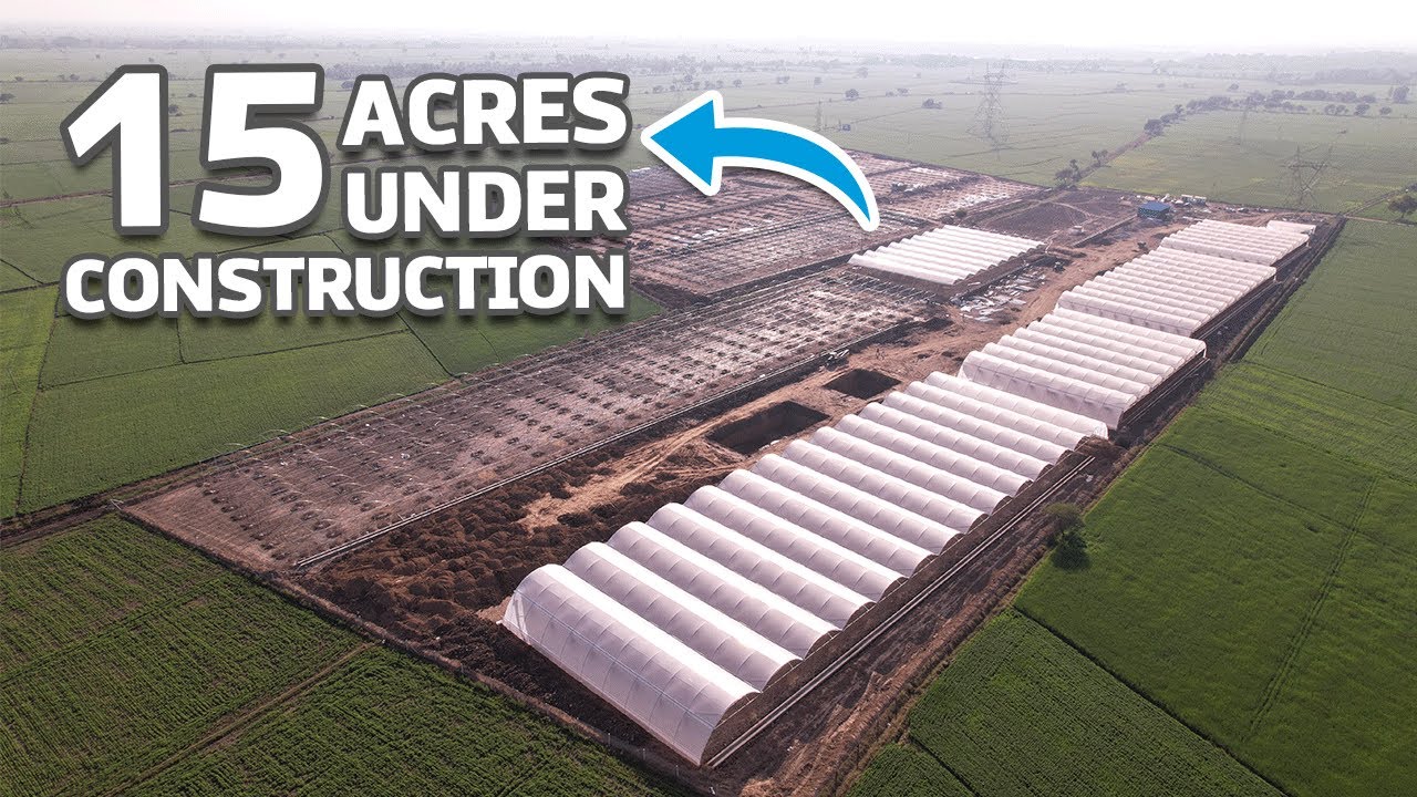 15 acre eeki farm construction begins in Keshoraipatan🚧 - YouTube