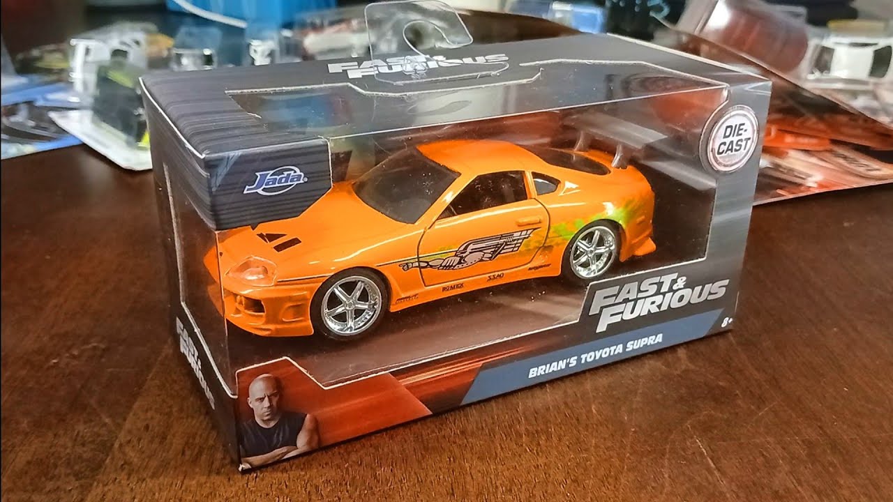 Bryan's Toyota Supra FAST AND THE FURIOUS by Jada - YouTube