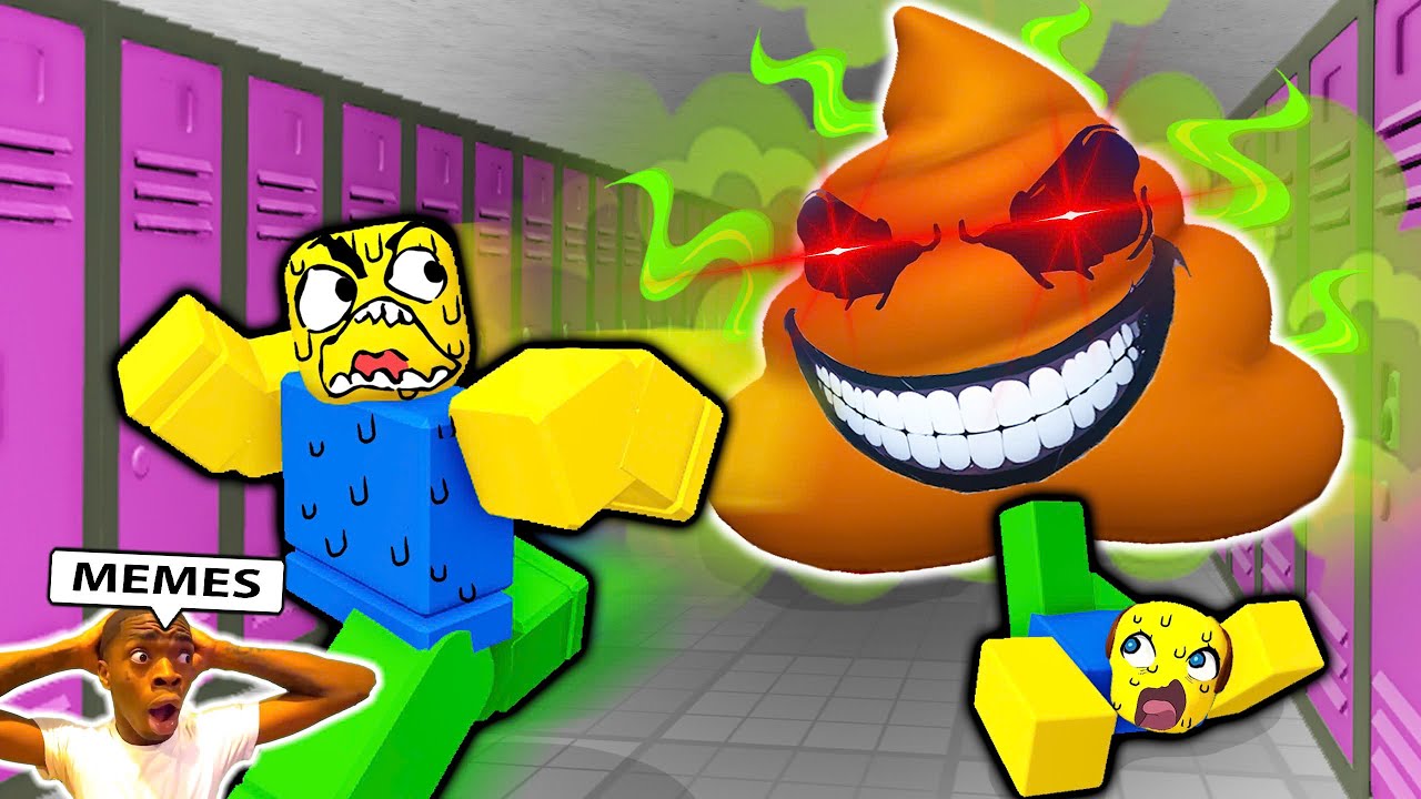 ROBLOX Bou's Revenge - Need More Poop Funny Moments (MEMES) | Bacon ...