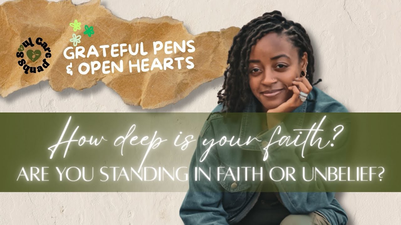 How Deep Is Your Faith? Are You Standing In Faith or Unbelief? - YouTube