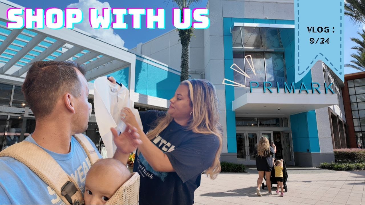 Come shopping with us! // checking out the new Primark // Mall vlog ...