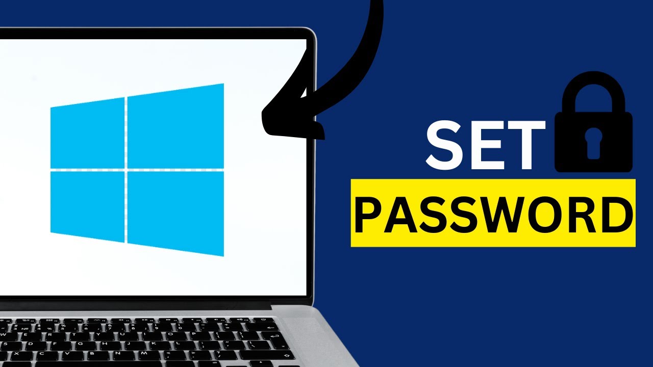 How To Lock Laptop With Password Windows 10 | How To Set Password On ...