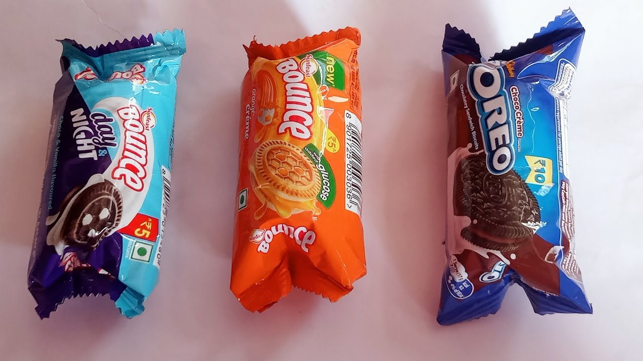 Oreo Vs Bounce Vs Bounce Day & Night Biscuits || 🍪🍪🍪|| # ...