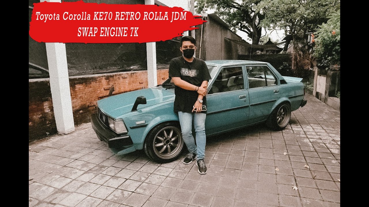 REVIEW TOYOTA COROLLA DX KE70 TAHUN 1983 | SWAP ENGINE 7K | REVIEW ...