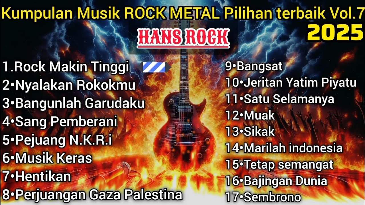 KUMPULAN MUSIK ROCK METAL Terbaik || HANS ROCK || #rock #metal # ...