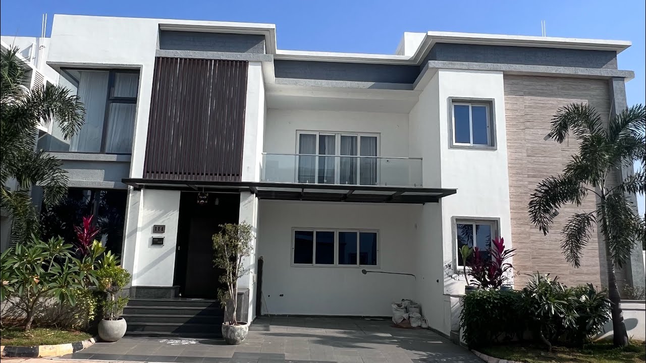 424 Sq.yds Duplex villa for sale in gated community Hyderabad 4600 Sq ...