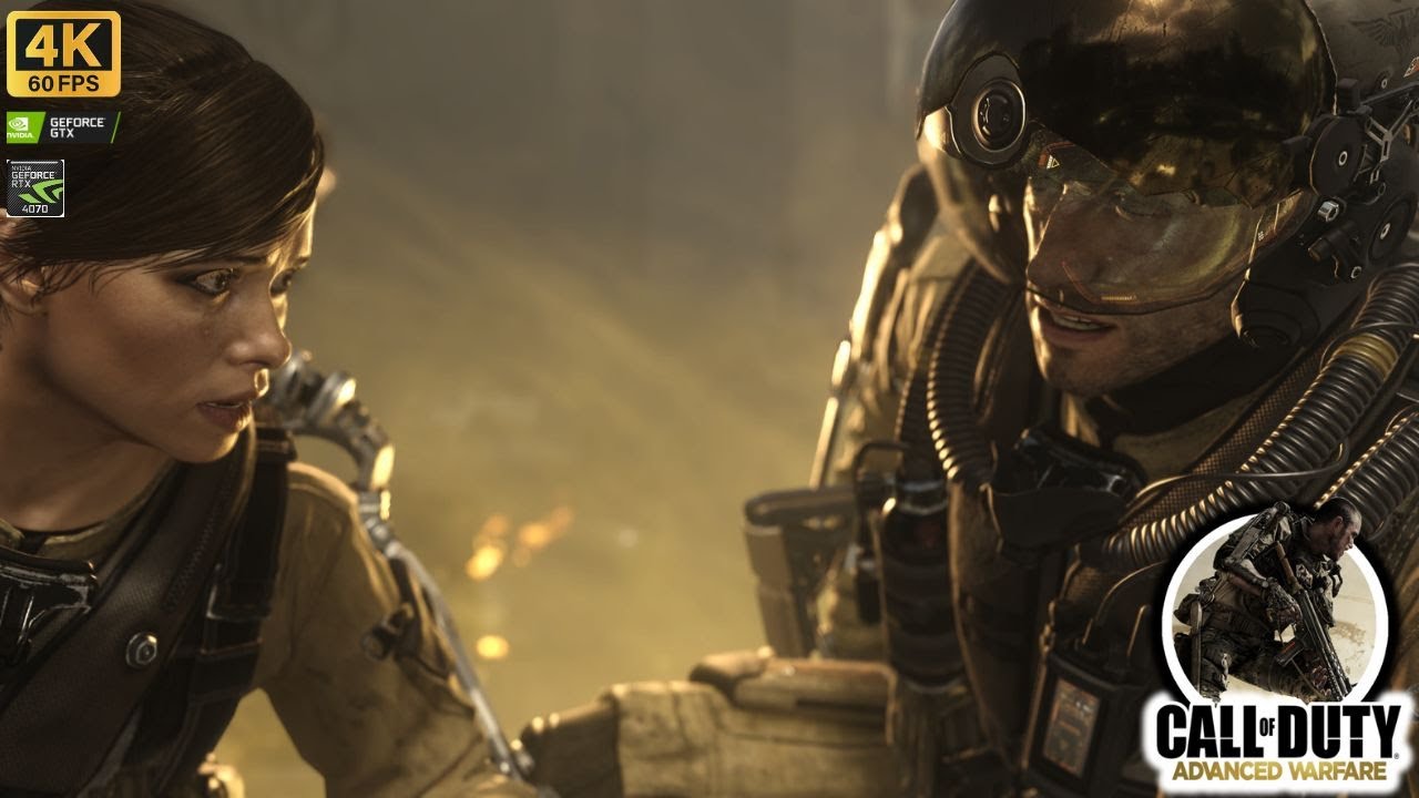 ABSOLUTELY AWSOME ULTRA Realistic Graphics [4K 60FPS ]Call of Duty Advanced Warfare Gameplay ...