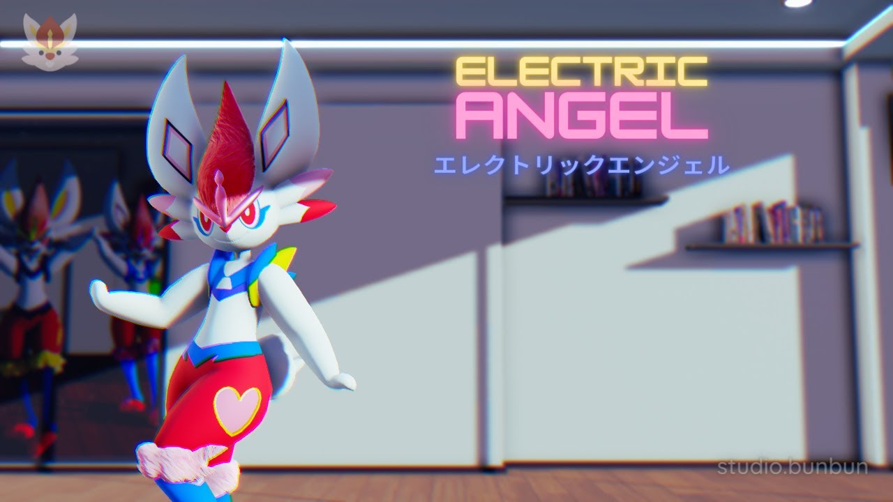 Cinderace [rayMMD] - エレクトリックエンジェル / Electric Angel - YouTube