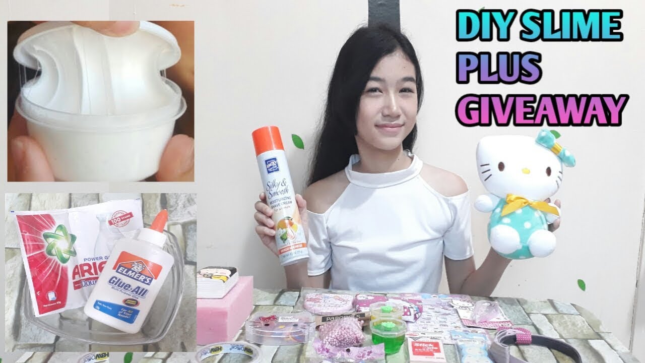 Paano Gumawa ng Slime? (DIY Slime Philippines) + GIVEAWAY - YouTube