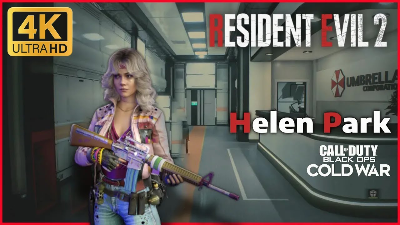 RE2 Remake - PARK COD Skin MOD - YouTube