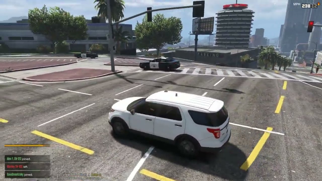 DOJ Cops Role Play Live - 4th of July Parade (Law Enforcement) - YouTube