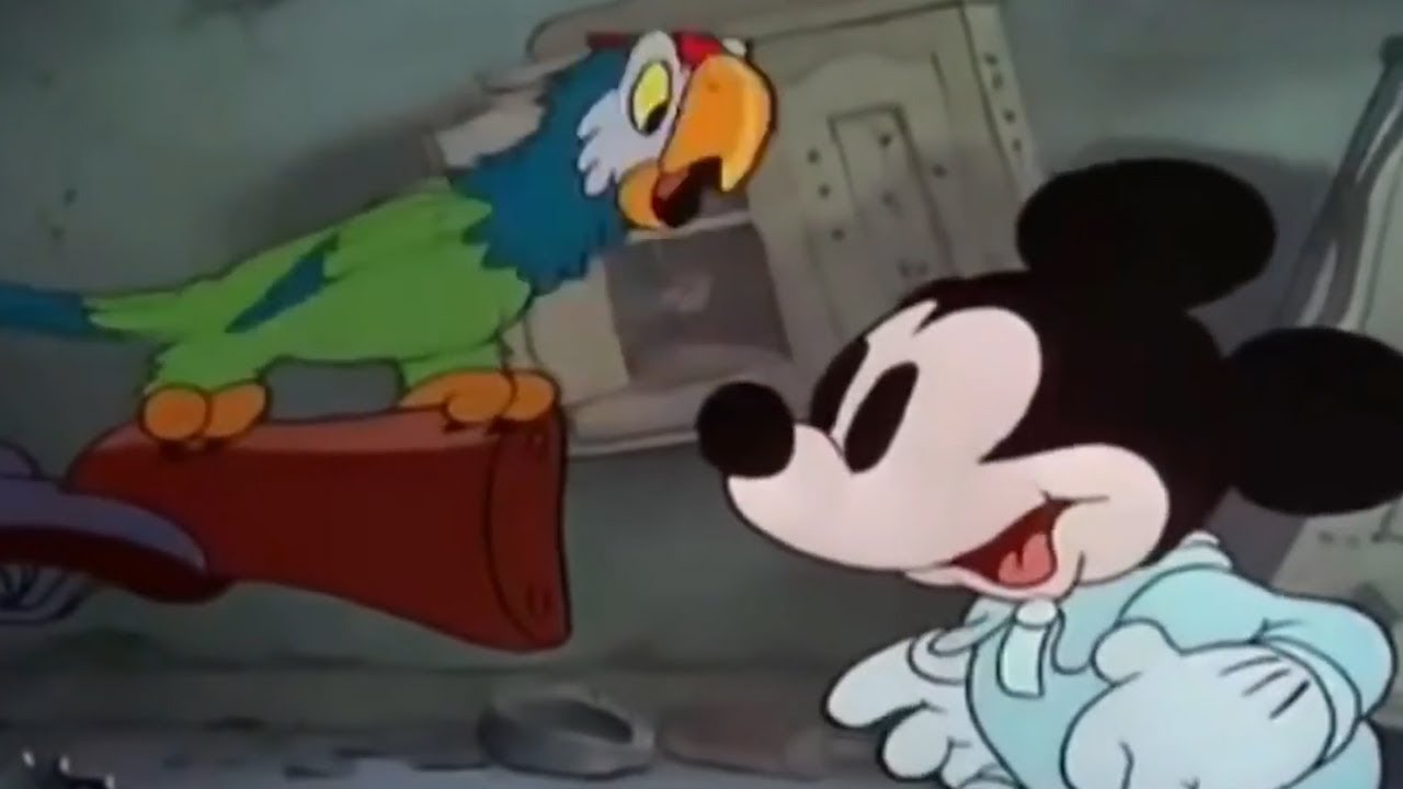 Mickey Mouse Clubhouse Mickey's PARROT - Disney's Classic CARTOON - YouTube