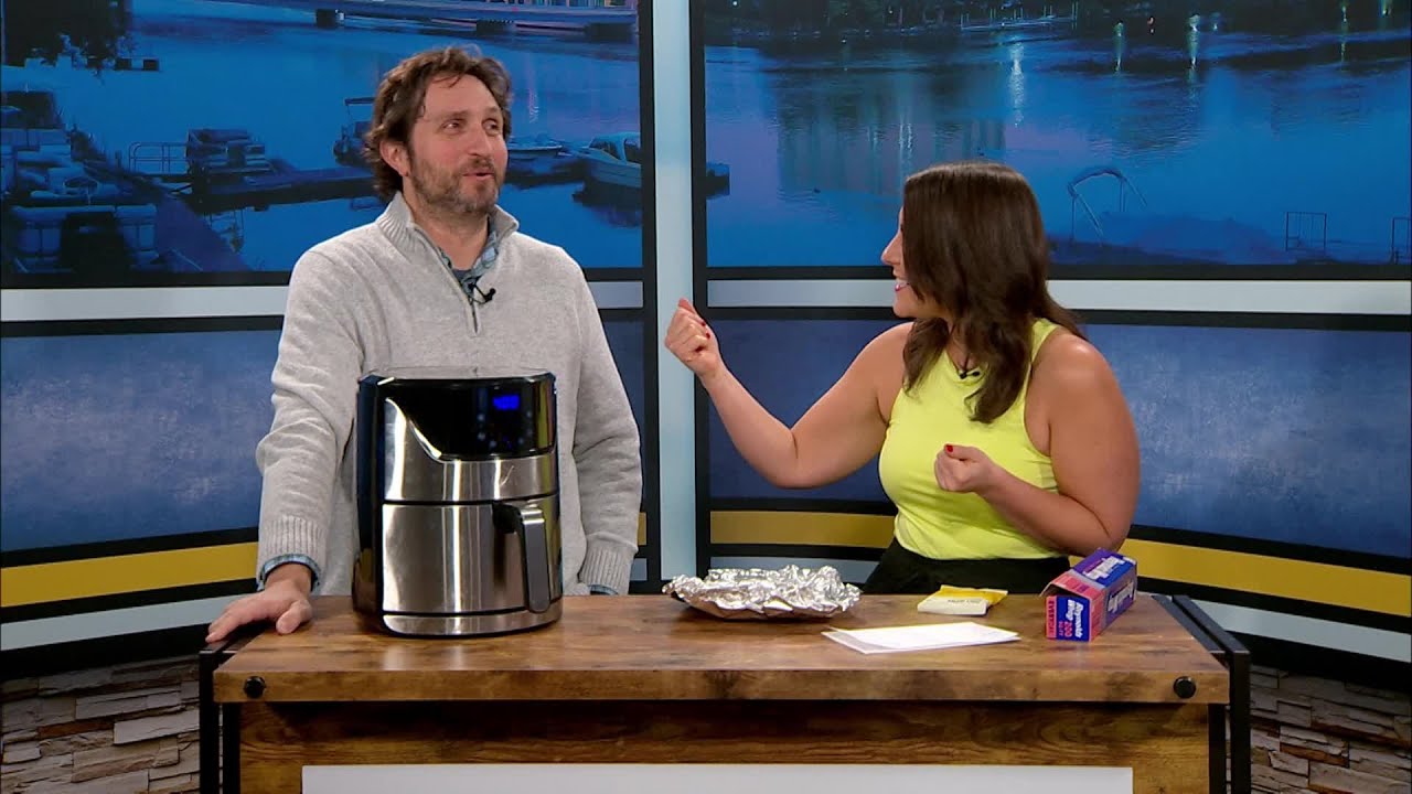 Air Frying popcorn with an Oscar showdown with Sweet Lenny from 97ZOK ...