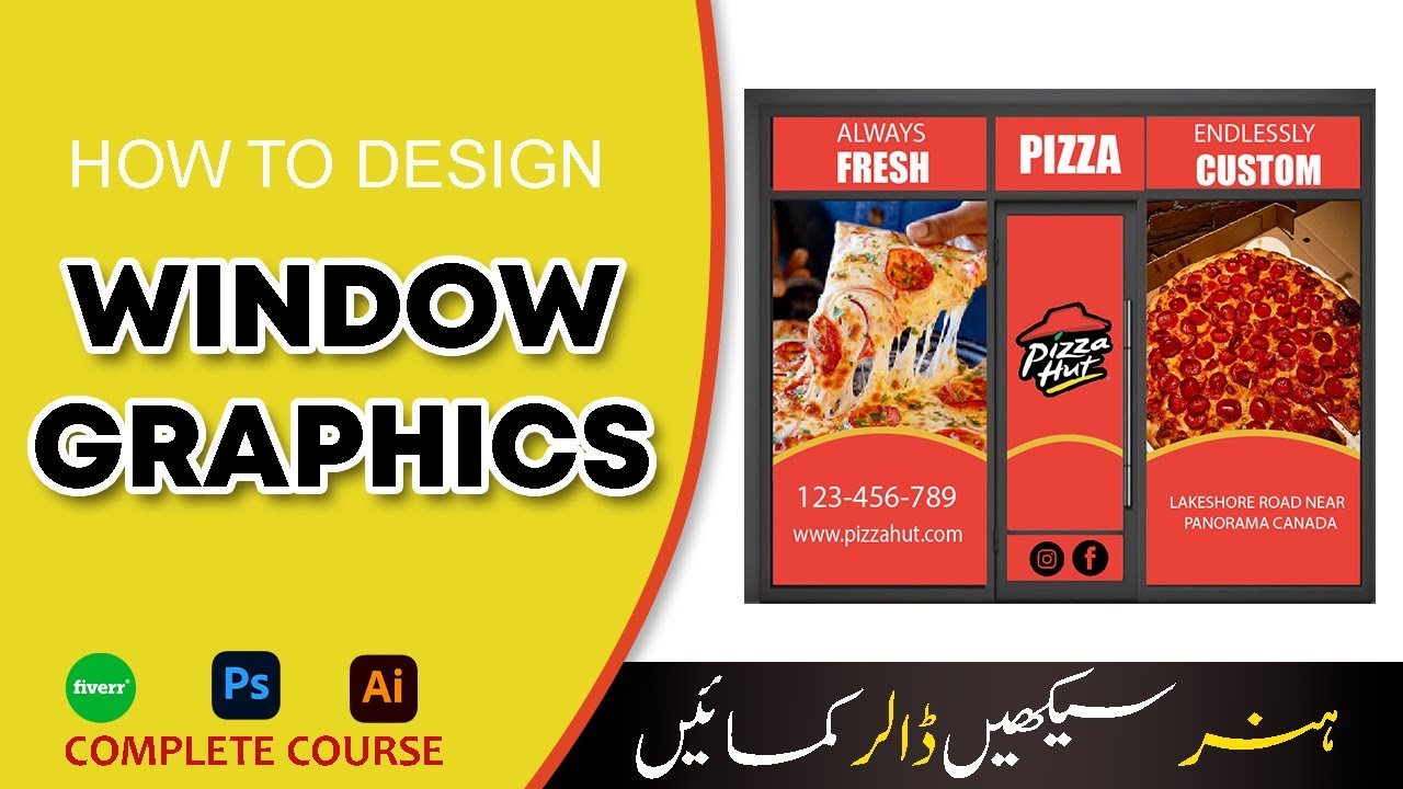 Mastering Window Graphics Design | How to make Window Graphics Design ...
