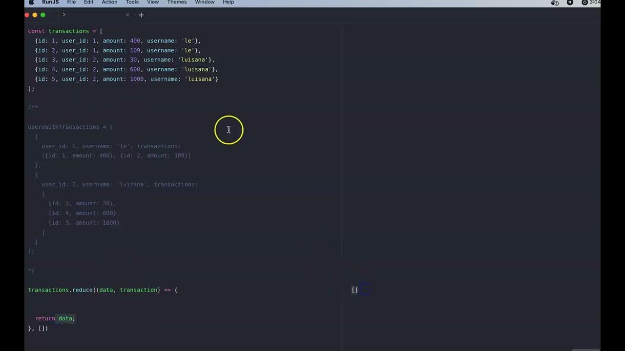 Entendiendo la funcion reduce en javascript - YouTube