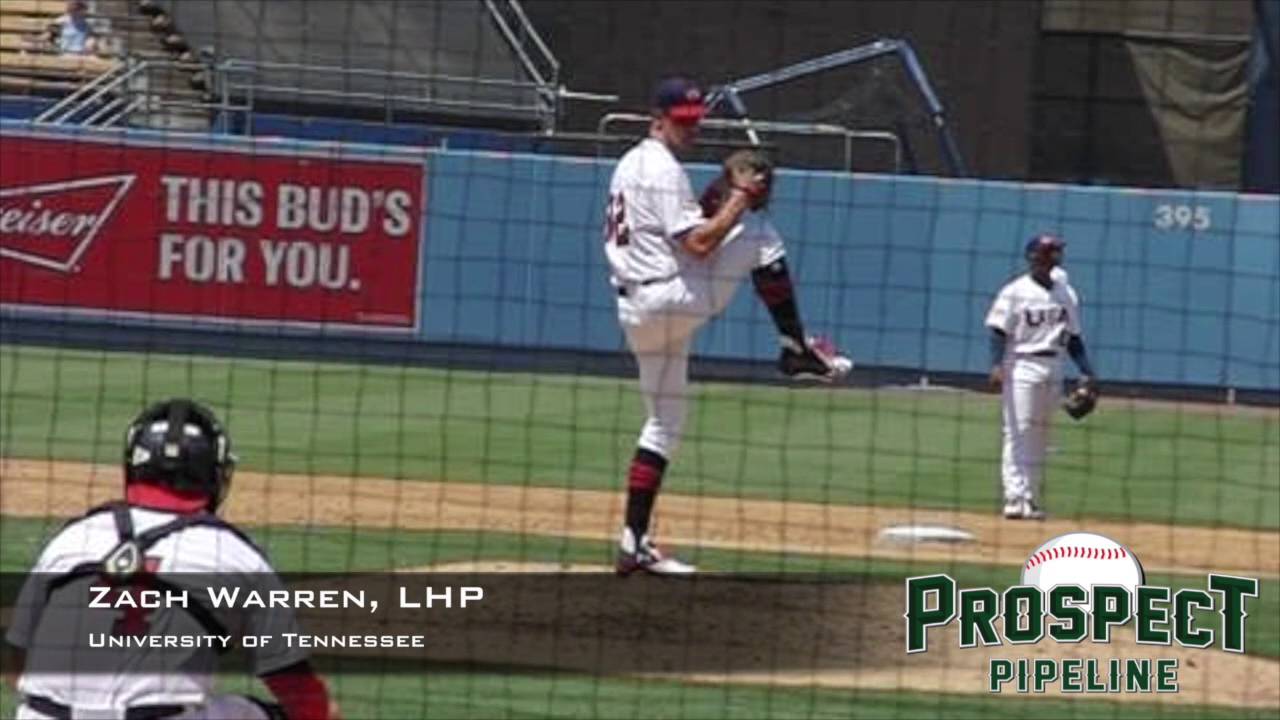 Zach Warren, LHP, University of Tennessee, Pitching Mechanics at 200 ...