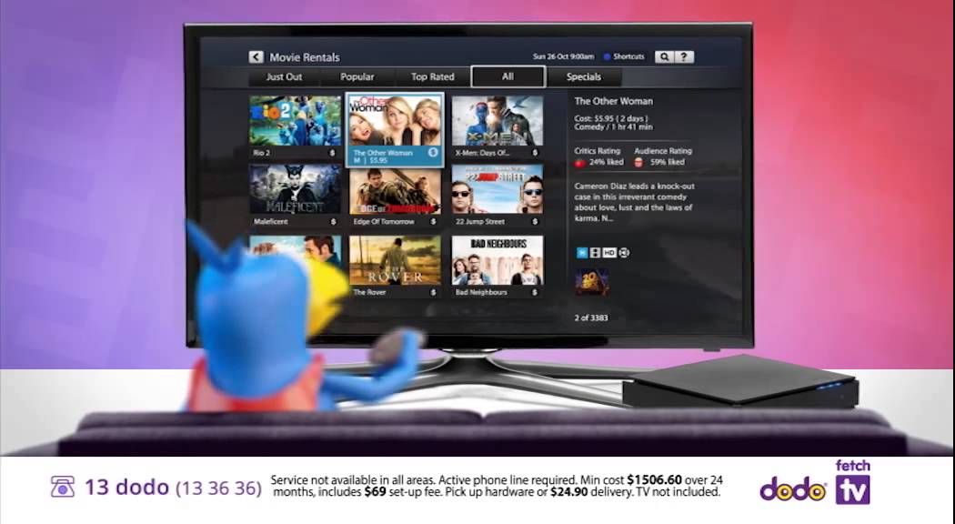 Dodo TV with Fetch 30" TVC Unlimited bundle - YouTube