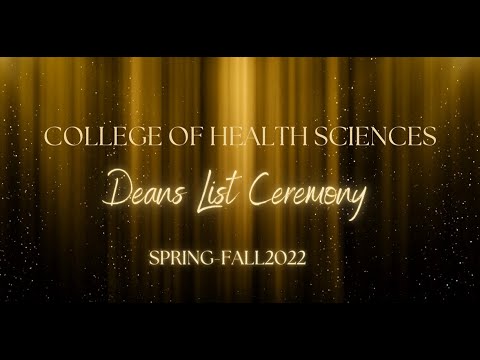 Dean's List Ceremony 2022 - Words of distinguished students! - YouTube