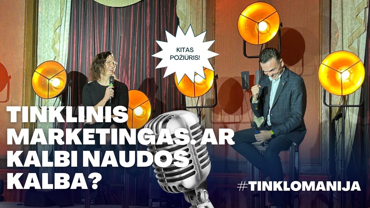 Tinklinis marketingas. Ar kalbi naudos kalba? - YouTube