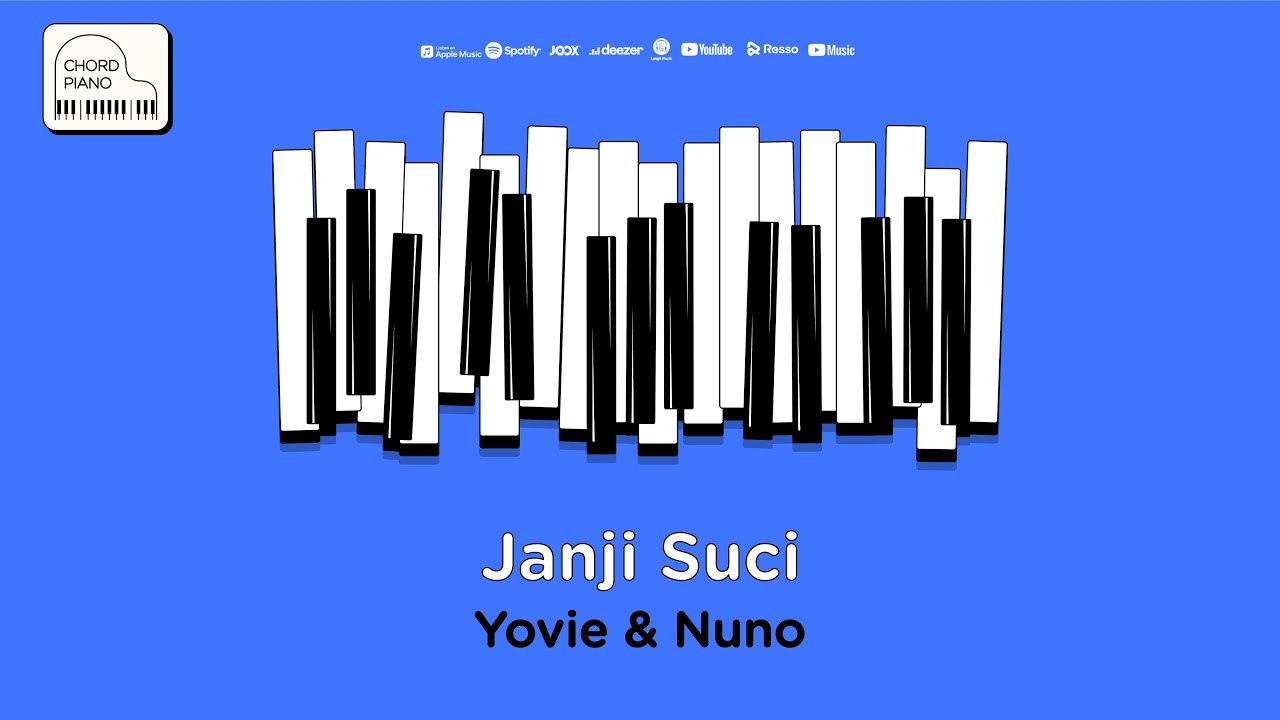 Chord Piano Yovie & Nuno - Janji Suci - YouTube Music