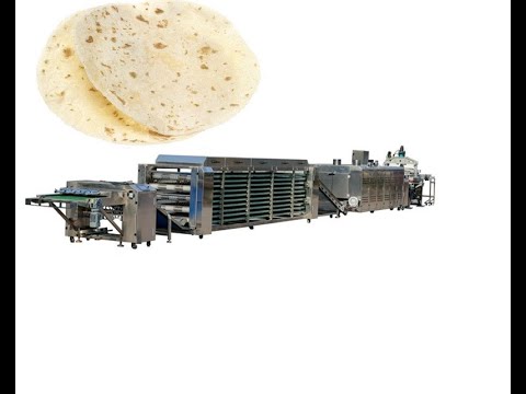 customized tortilla production line Chapati making machine - YouTube
