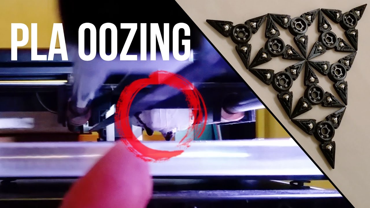 Molten PLA Oozing Out EVERYWHERE & More Genji Shuriken - YouTube