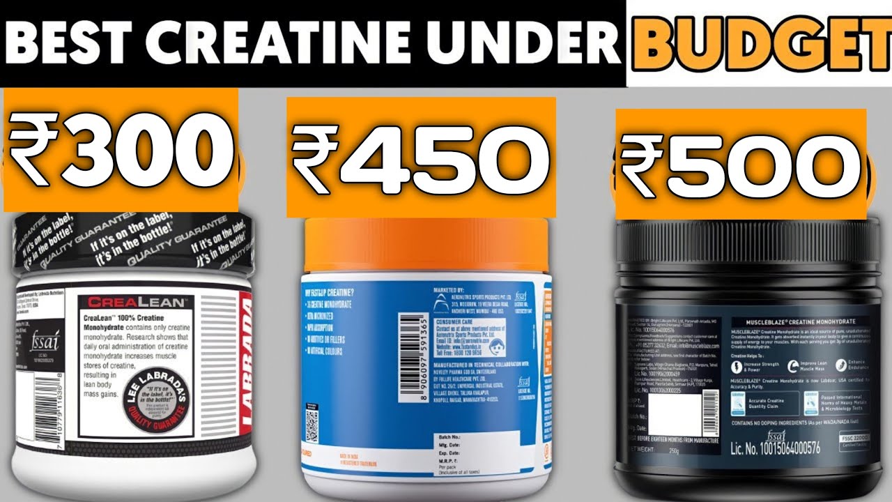 Creatine Under ₹500| Best Creatine For Beginners - YouTube