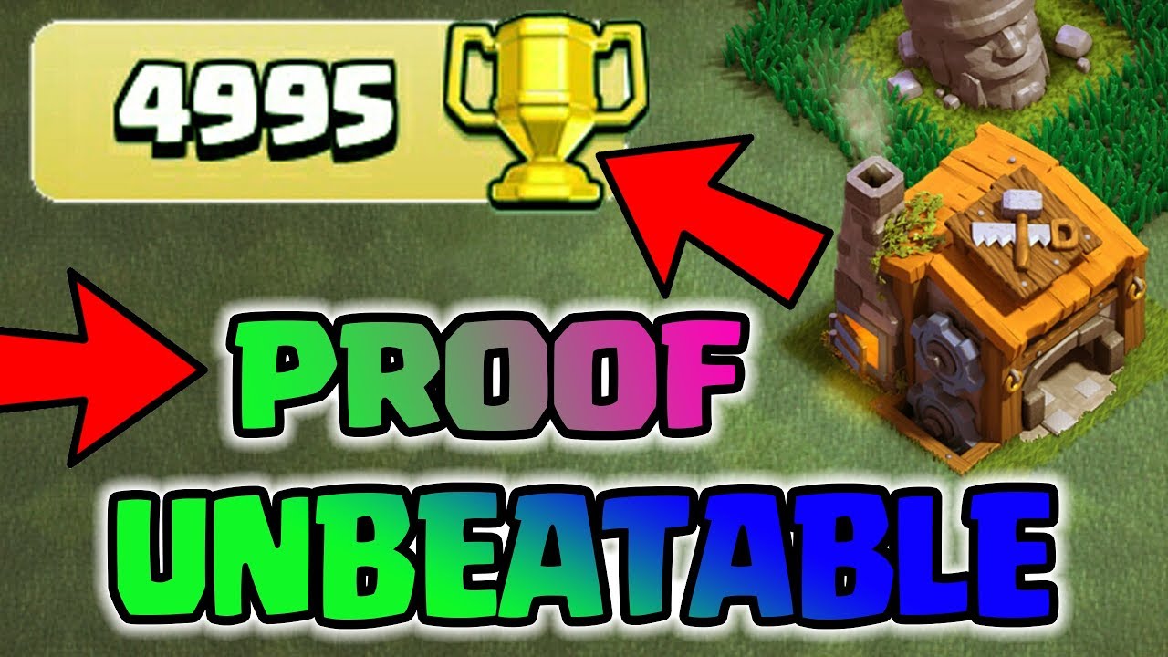 BEST Builder Hall 7 Base w/ PROOF!! +5000 CUPS! | CoC BH7 GIANT CANNON ...