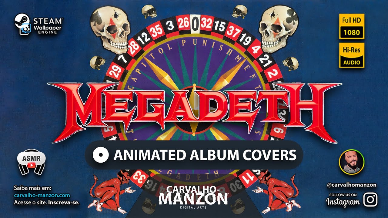 🎧 Megadeth - Crush 'Em #AnimatedAlbumCover - YouTube