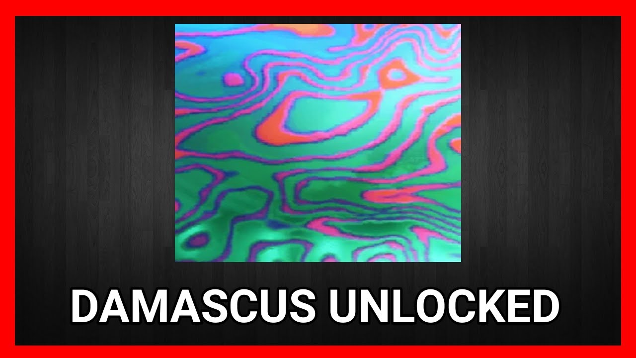 Damascus Camo Unlocked!!! Modern Warfare Damascus Camo Completion ...