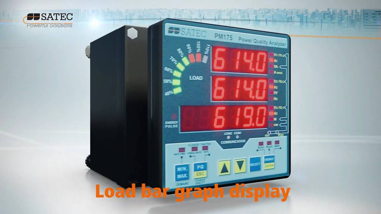 PM17X Series - IEEE1159 / EN50160 Advanced Power Quality Analyzer ...