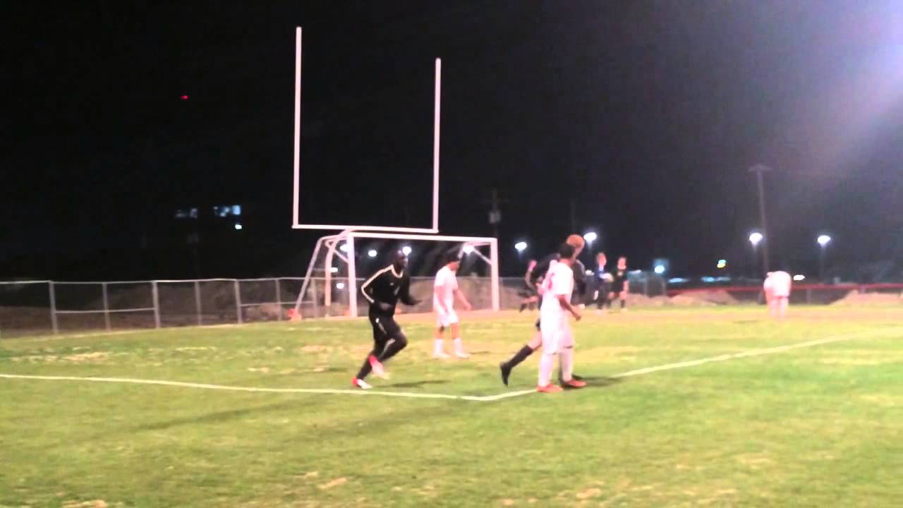 Caden's workout! Saving his team at goalie - YouTube