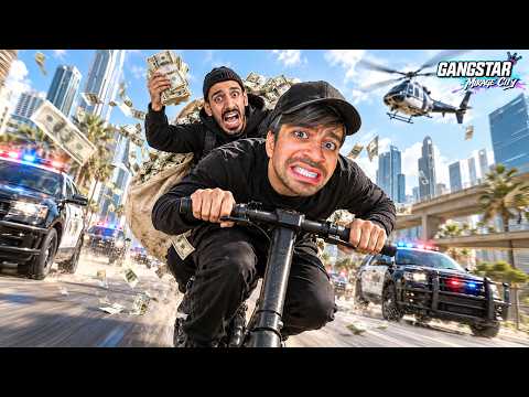 سرقنا محل مجوهرات و صار عندي ملايين ! - Gangstar Mirage City