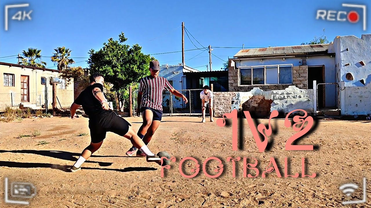 1V2 FOOTBALL CHALLENGE (THE BRAZILIAN CAME OUT OF US😭🔥🇧🇷) - YouTube