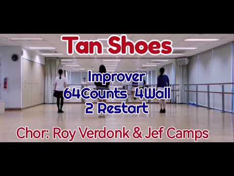 Tan Shoes Line Dance (Improver) by Roy Verdonk & Jeff Camps - Let's ...