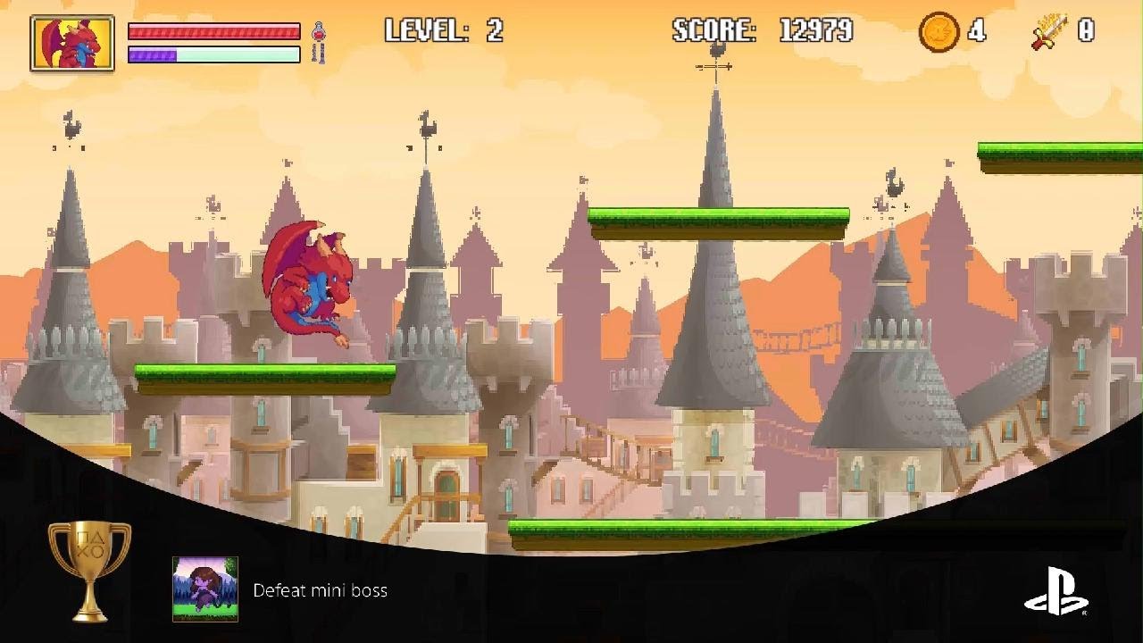 Dragon Run Classic ~ Defeat mini boss Trophy - YouTube