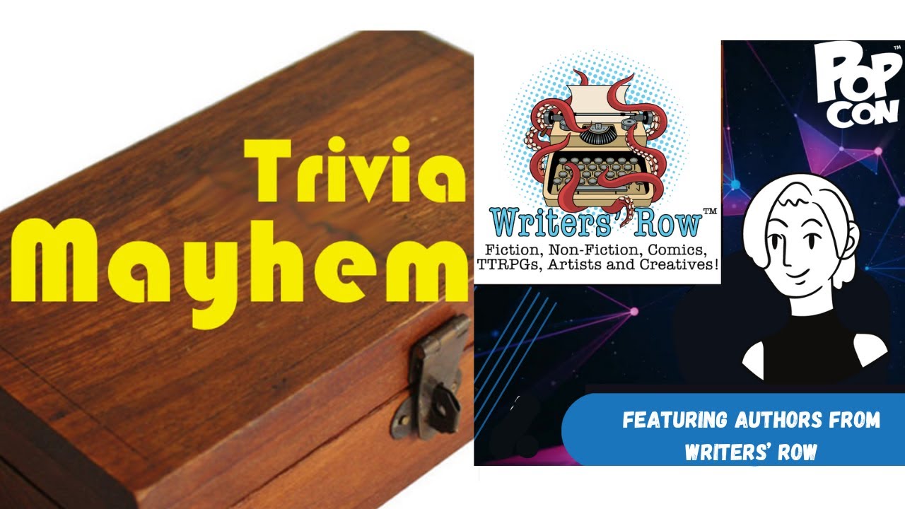 Trivia Mayhem with Authors from Writers' Row! - YouTube