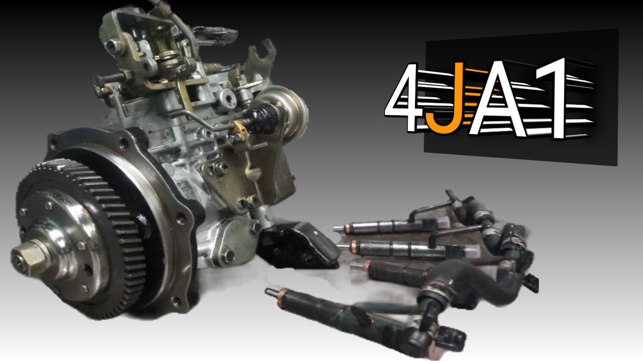 How to fix 4JA1 VE Pump and Injectors - YouTube