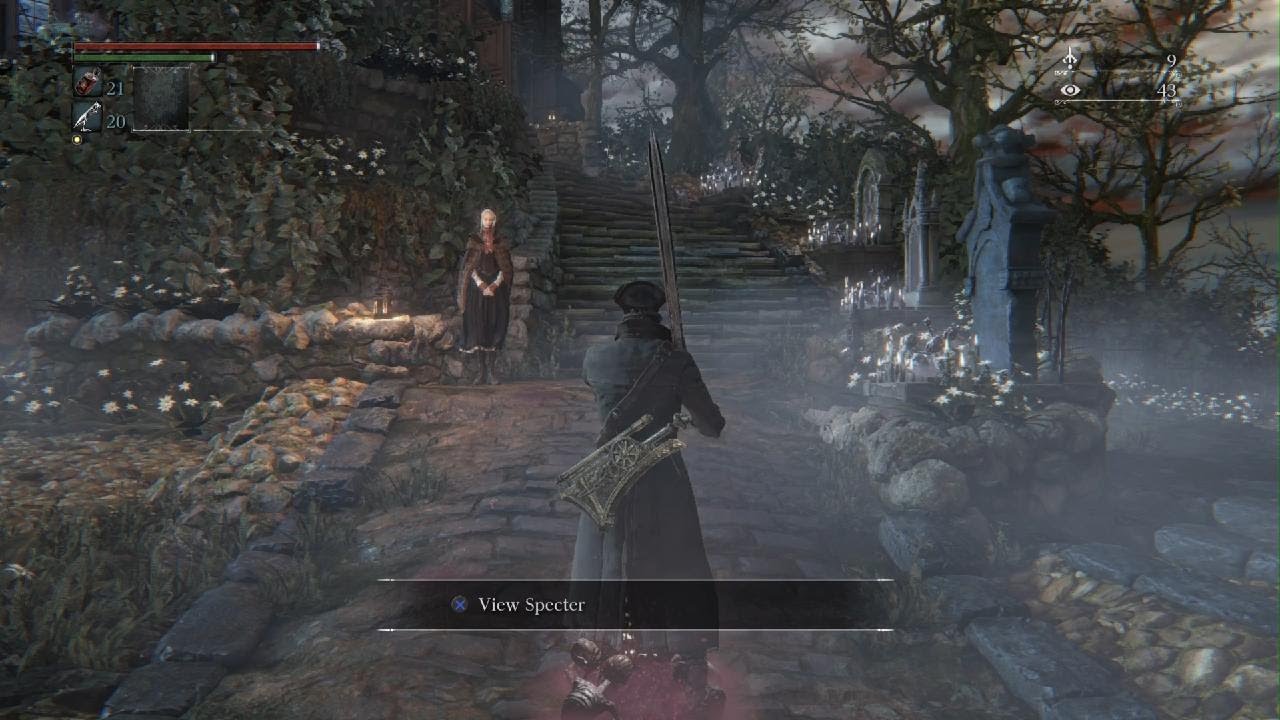 Bloodborne - Running Past Dead Gun Guy - YouTube