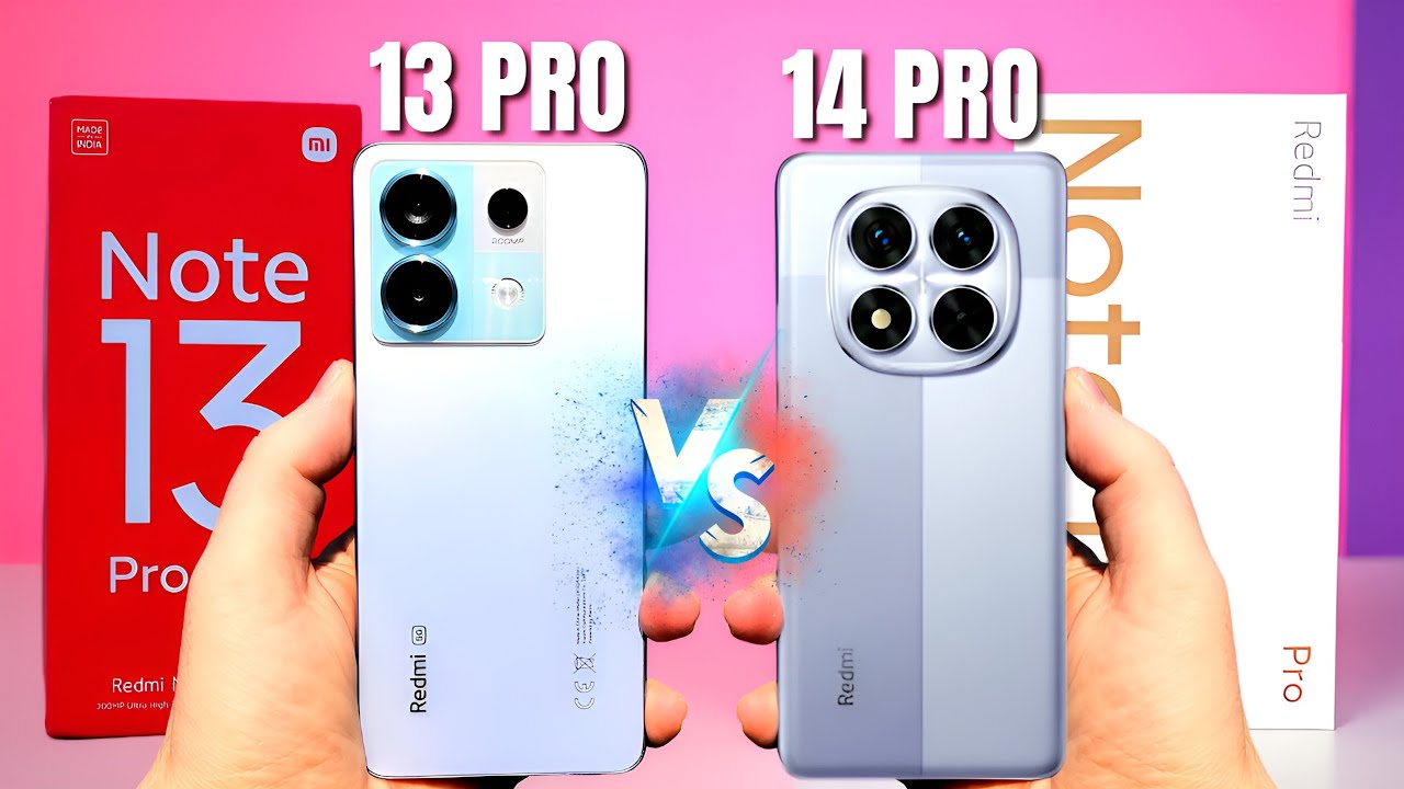 Redmi note 14 pro Vs Redmi note 13 pro | Full Comparison⚡Which one is ...